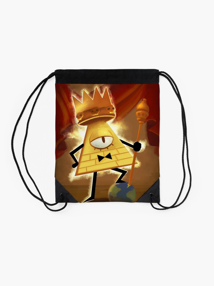 "bill cipher" Drawstring Bag for Sale by chilensisboy | Redbubble