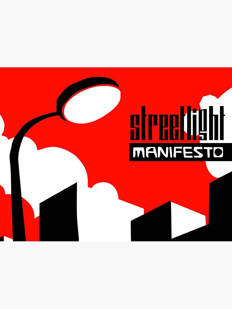 "Streetlight Manifesto" Sticker for Sale by niceaesthetics | Redbubble