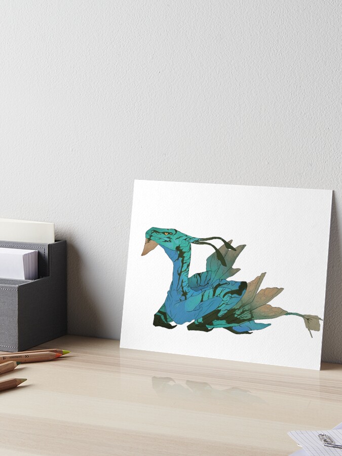 "Blue Ikran - Mountain Banshee" Art Board Print for Sale by ...