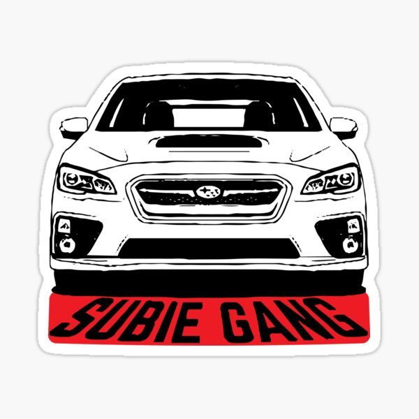 Subie Gang Stickers | Redbubble