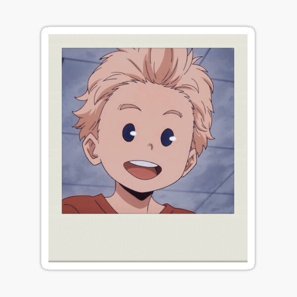 "Mirio Togota Polaroid" Sticker by dayna5970 | Redbubble