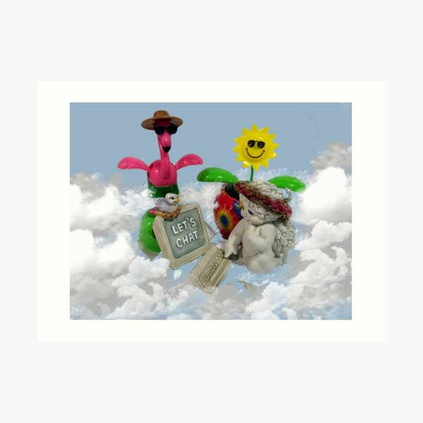 "Computing On THE CLOUD" Art Print for Sale by WildestArt | Redbubble