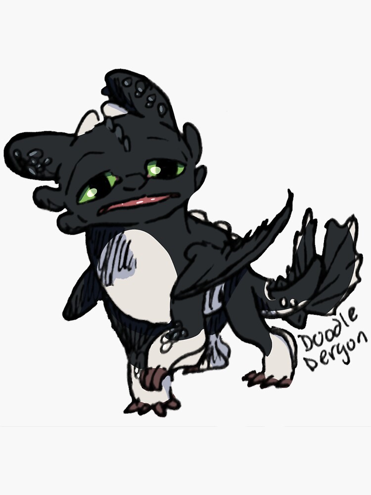 "HTTYD RuffRunner Design" Sticker for Sale by DoodleDergon | Redbubble