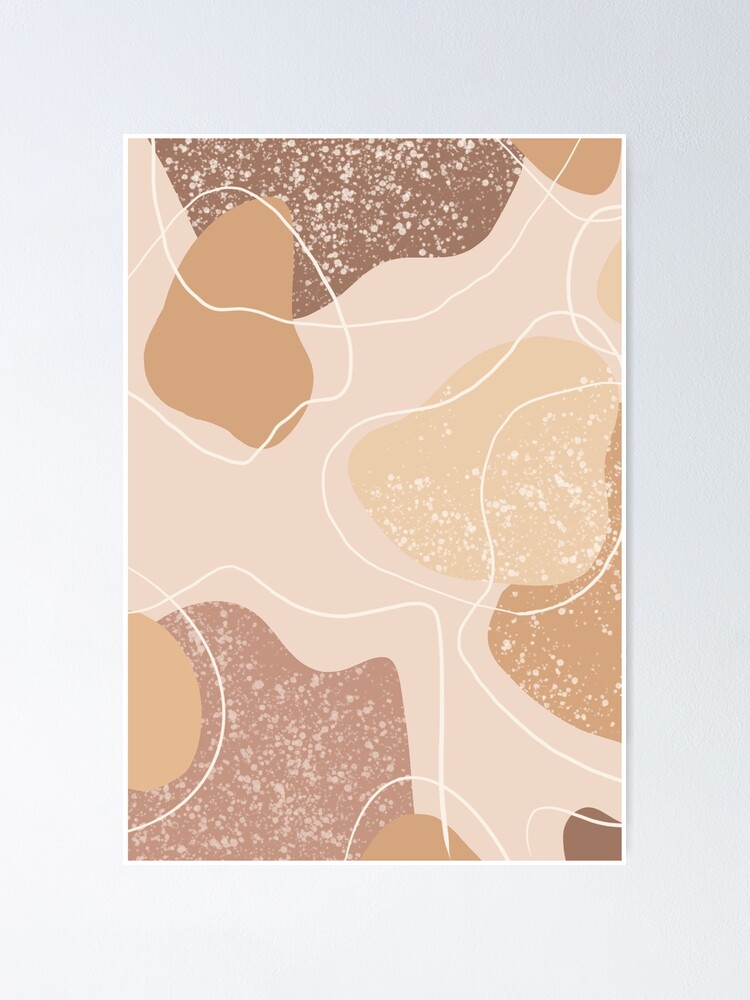 "Aesthetic Blobs " Poster by aracelisechrist | Redbubble