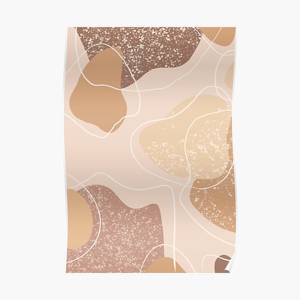 "Aesthetic Blobs " Poster by aracelisechrist | Redbubble