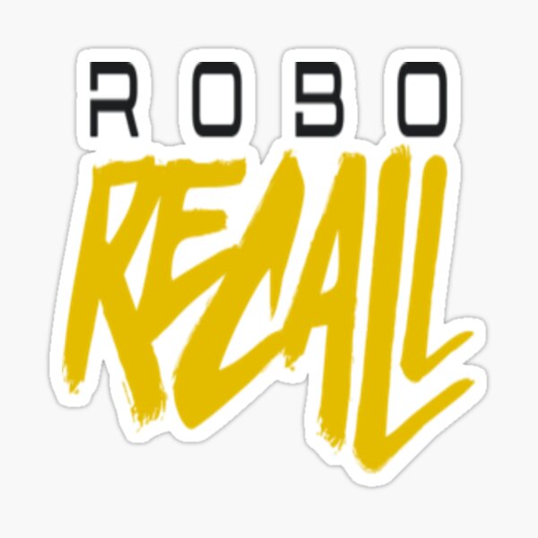 "Robo Recall Logo Oculus Quest 2 Sticker/Decal" Sticker for Sale by ...