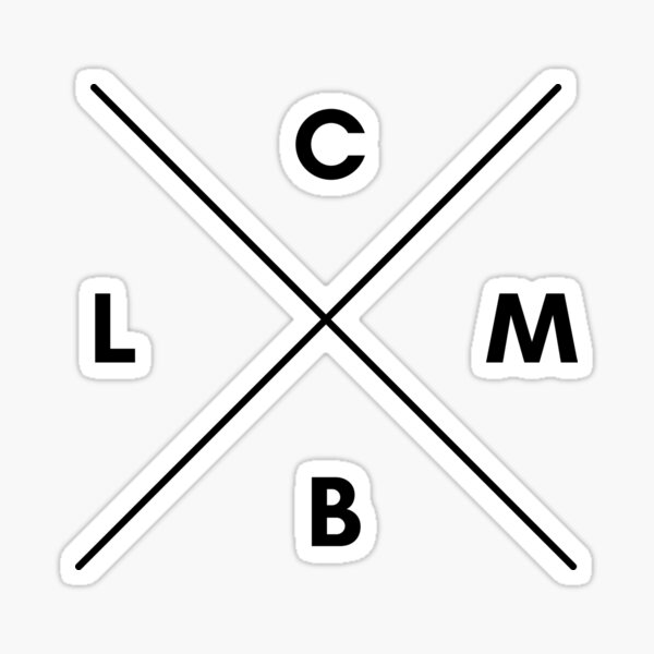 "CLMB - Black" Sticker for Sale by CragLifeThreads | Redbubble