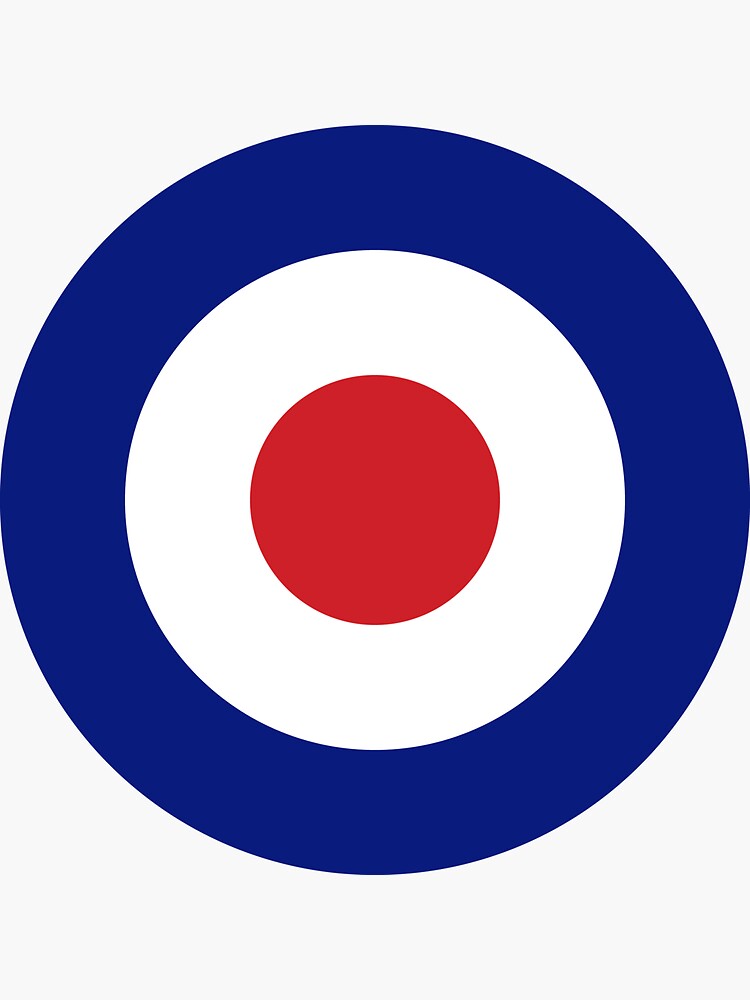 "Roundel" Sticker for Sale by faithfulpostman | Redbubble