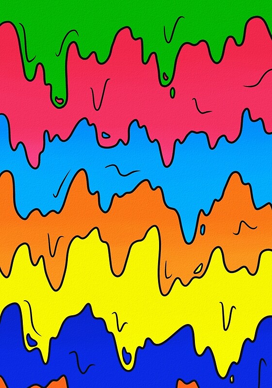 "drippy" by posterboys | Redbubble