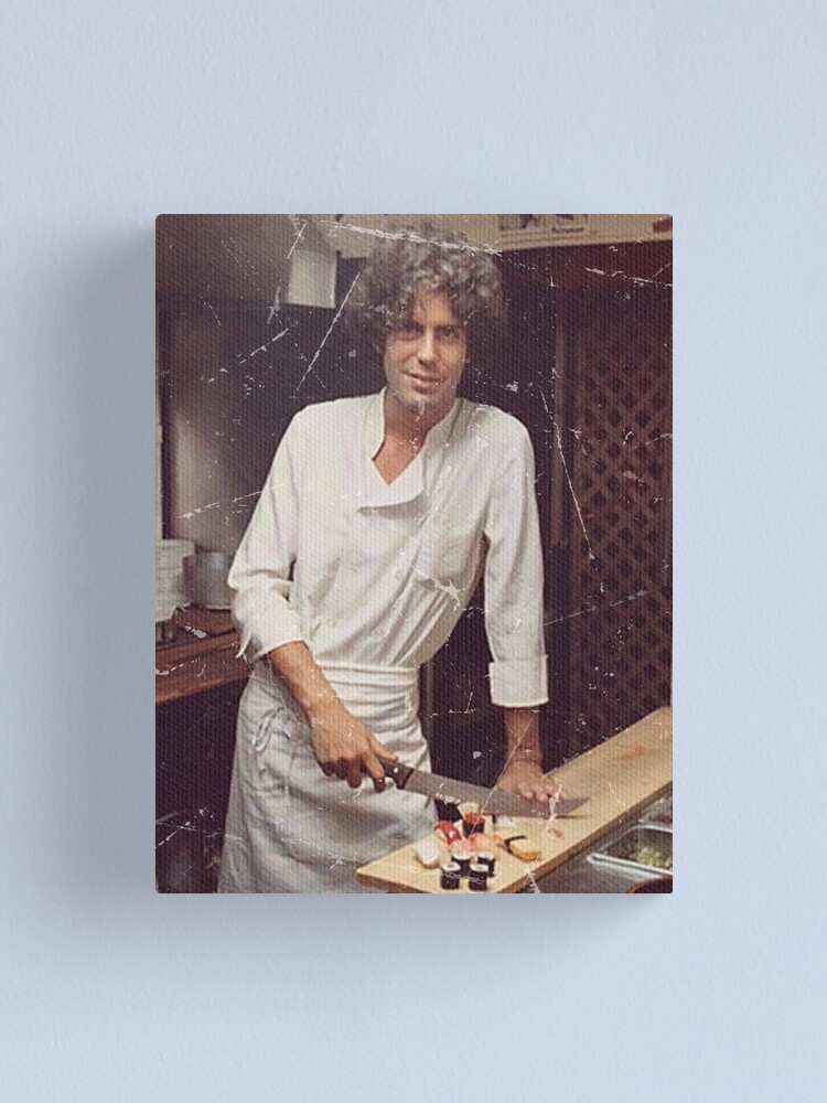 "The Legend Master Chef Anthony" Canvas Print by saudiarab77 | Redbubble