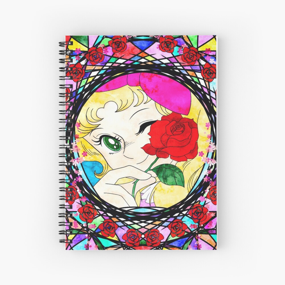 "Candy Candy" Spiral Notebook for Sale by birib | Redbubble