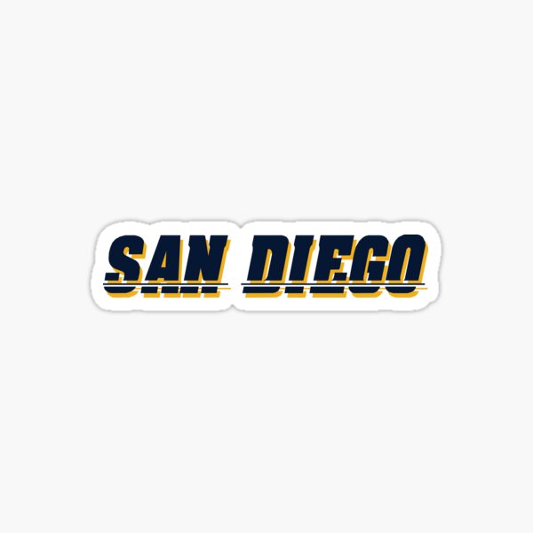 "San diego" Sticker for Sale by thatDudeAZ89 | Redbubble