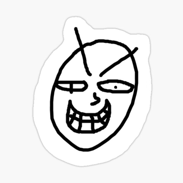 "mad devil" Sticker for Sale by stoons | Redbubble