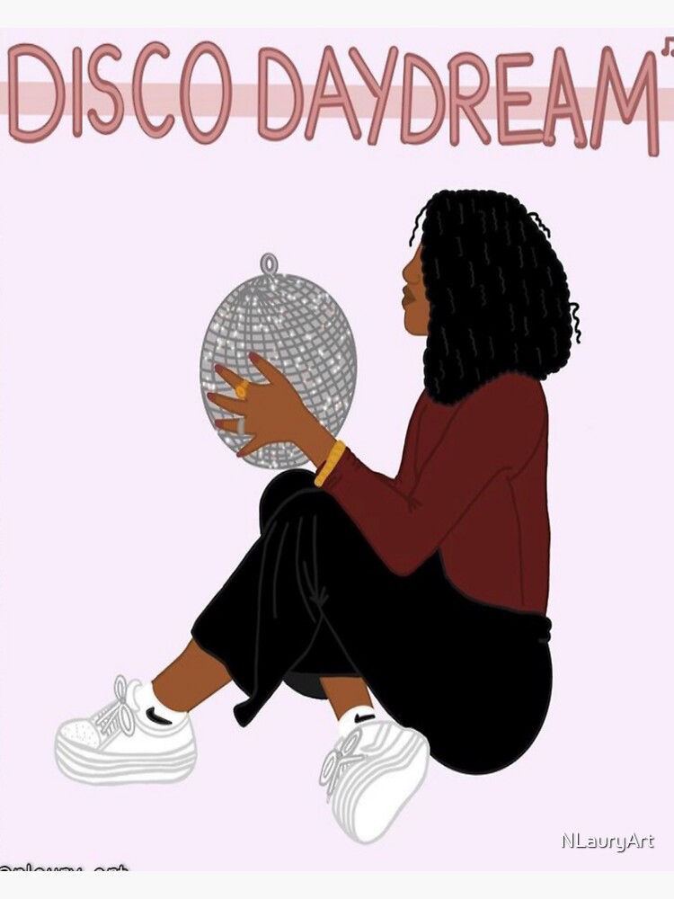 "Disco Daydream" Sticker by NLauryArt | Redbubble