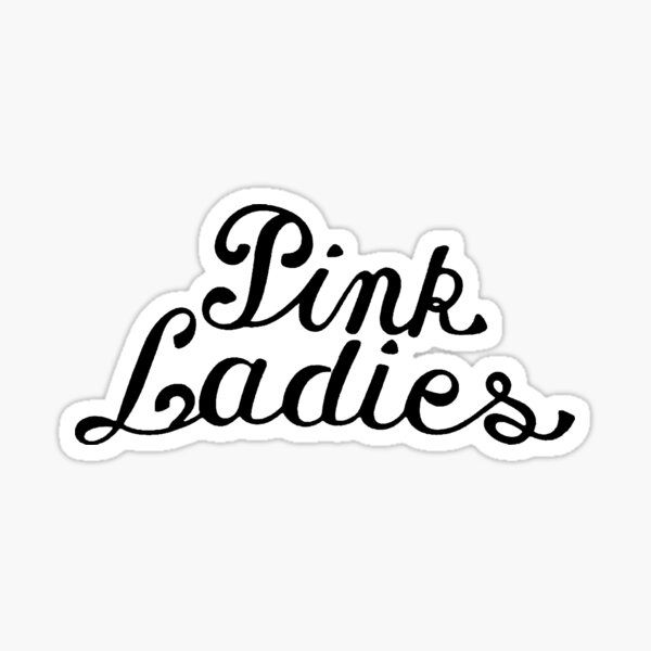 "PINK LADIES" Sticker for Sale by eattheworldraw | Redbubble