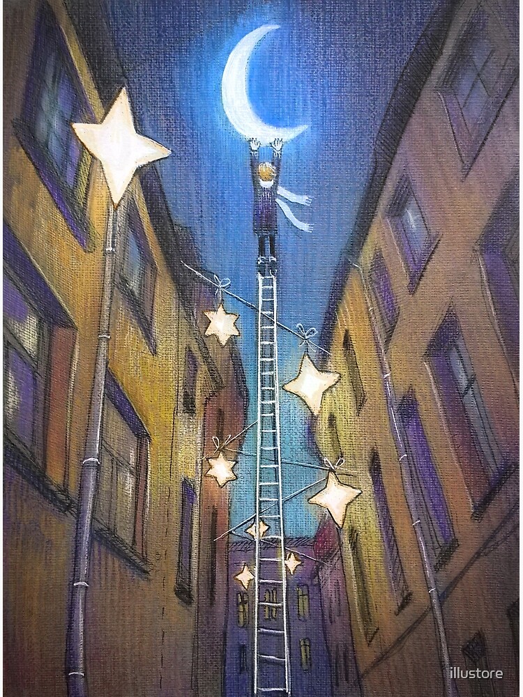 Riga Street of Stars Premium Matte Vertical Poster sold by Gabriel ...