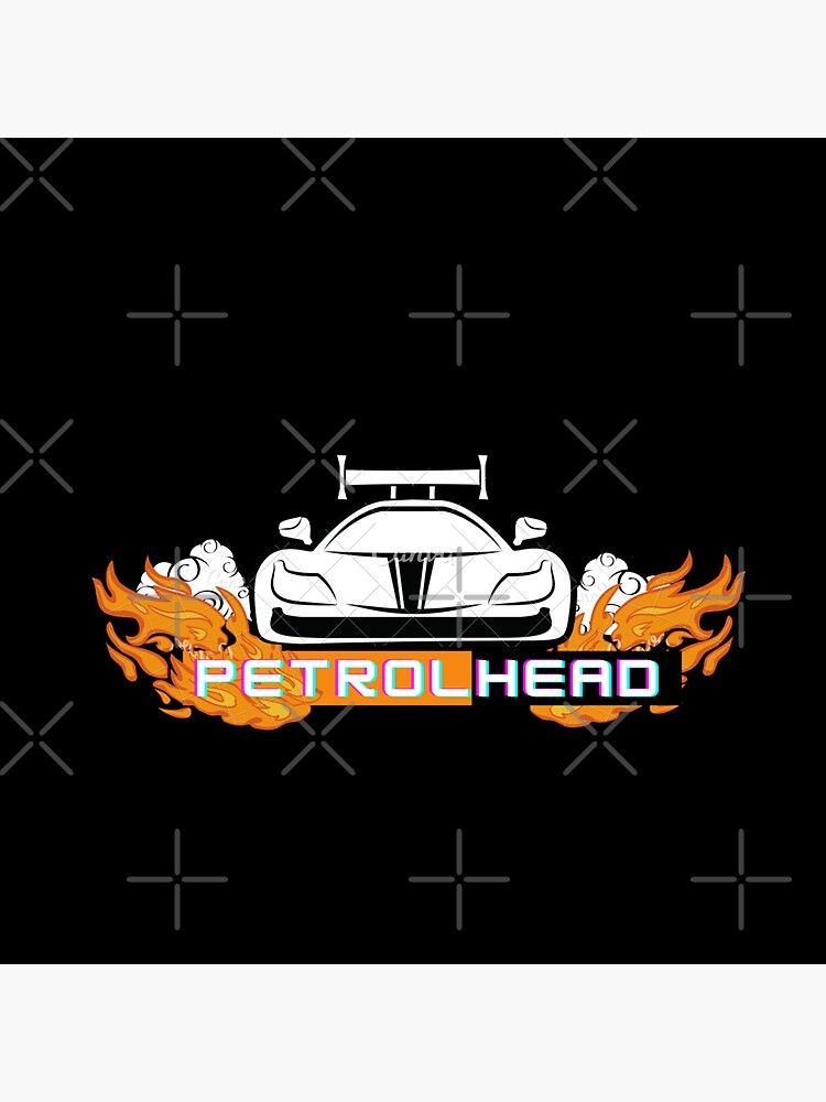 " Petrolhead fire and smoke and car" Sticker for Sale by ilemadago ...