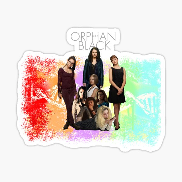 "Orphan Black Clones" Sticker by Filmprints | Redbubble