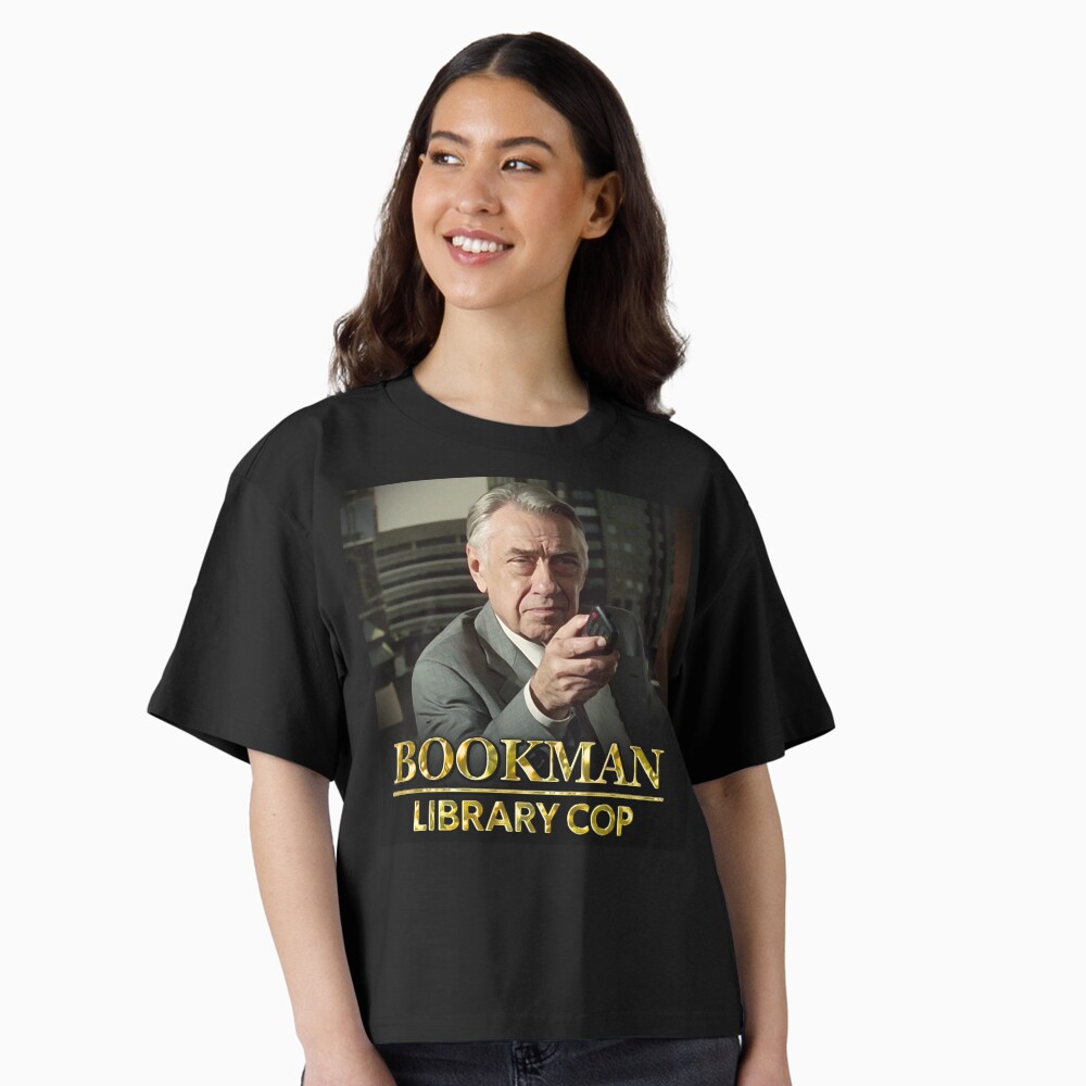 "Bookman Library Cop" Essential T-Shirt for Sale by freestyleINK ...