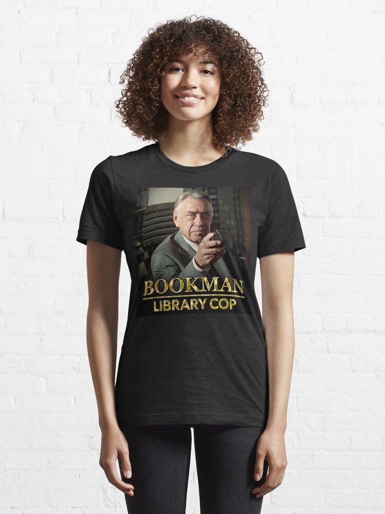 "Bookman Library Cop" T-shirt for Sale by freestyleINK | Redbubble ...