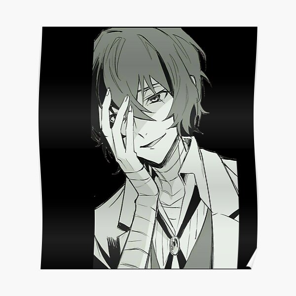 "Osamu Dazai" Poster for Sale by ucefxorks | Redbubble