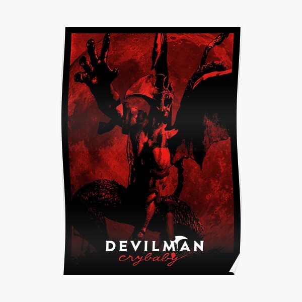 "DEVILMAN MANGA" Poster for Sale by vakavije | Redbubble