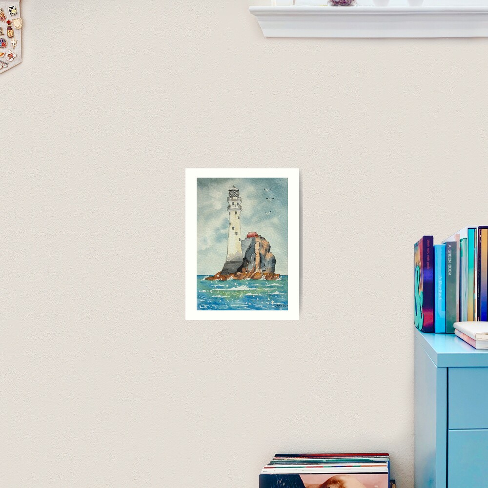 "Fastnet Lighthouse." Art Print by JohnRay27 | Redbubble