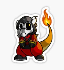 Pyro: Stickers | Redbubble