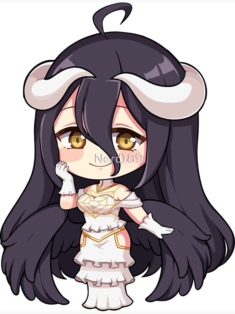 "Albedo Chibi" Poster for Sale by Nerd189 | Redbubble