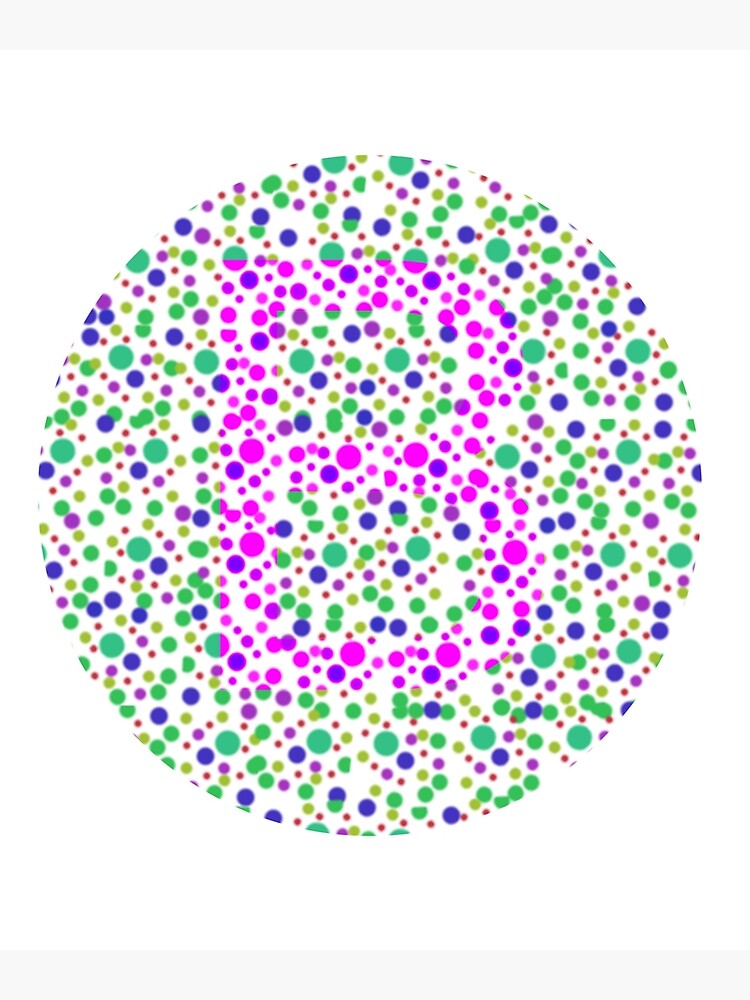 "Colour Test / Color Blind Test" Poster for Sale by ReshenNY | Redbubble