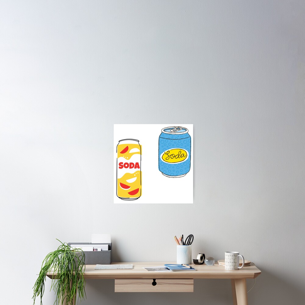 "Colorful Obamna Soda Cute Pretty " Poster by cattiktoks1718 | Redbubble