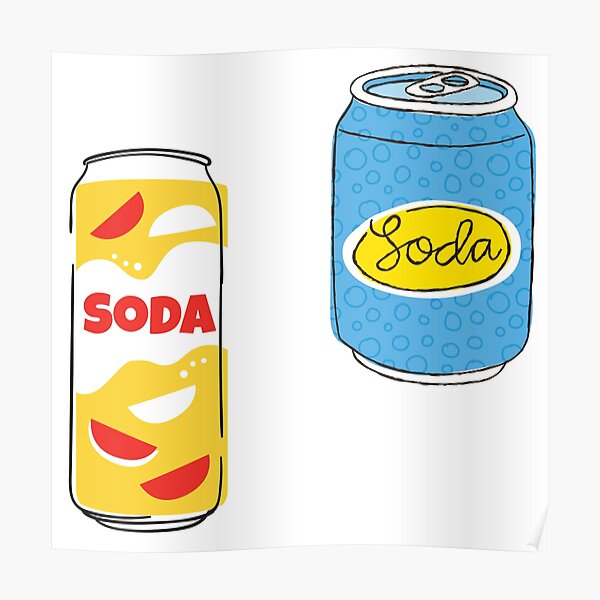 "Colorful Obamna Soda Cute Pretty " Poster by cattiktoks1718 | Redbubble