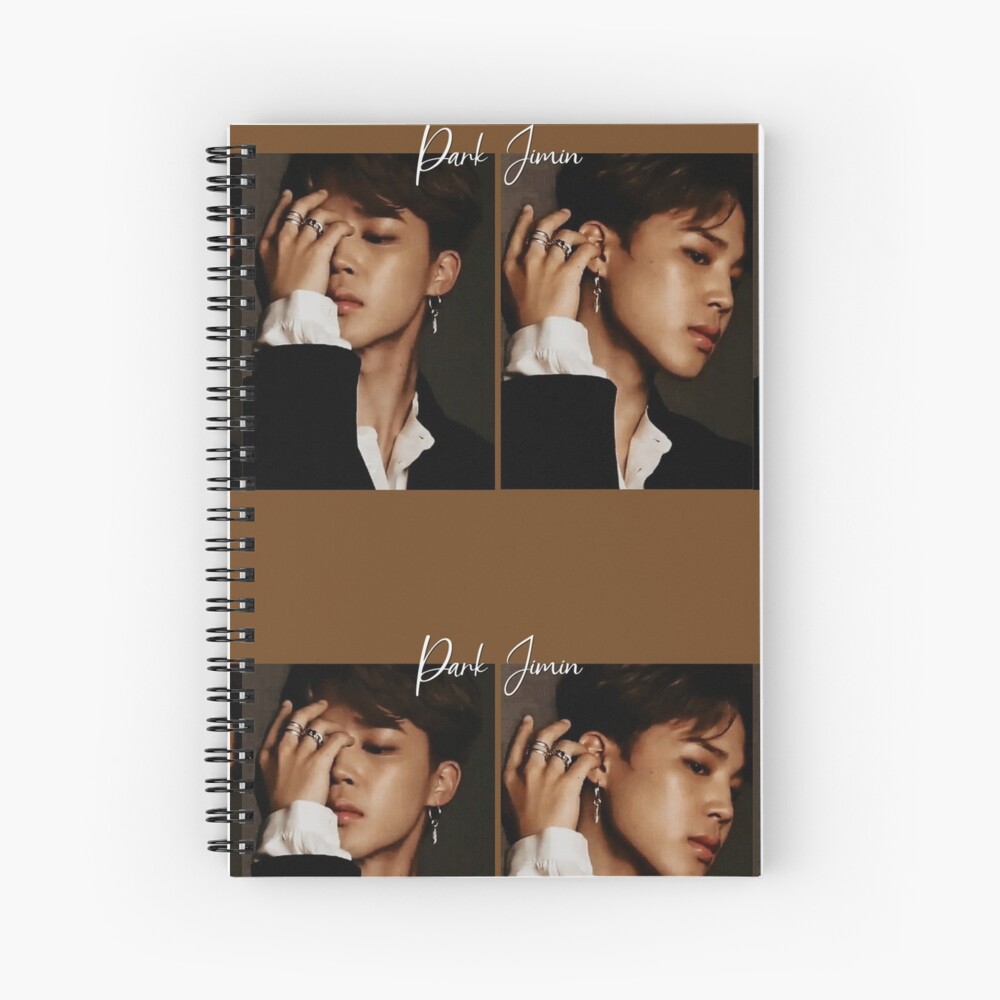 "Jimin gold aesthetic" Spiral Notebook for Sale by gminforever5 | Redbubble