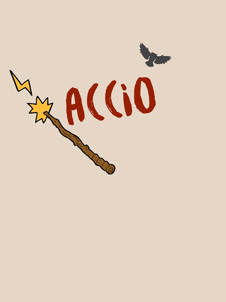 "Accio" T-shirt for Sale by gjy1818 | Redbubble | accio t-shirts ...