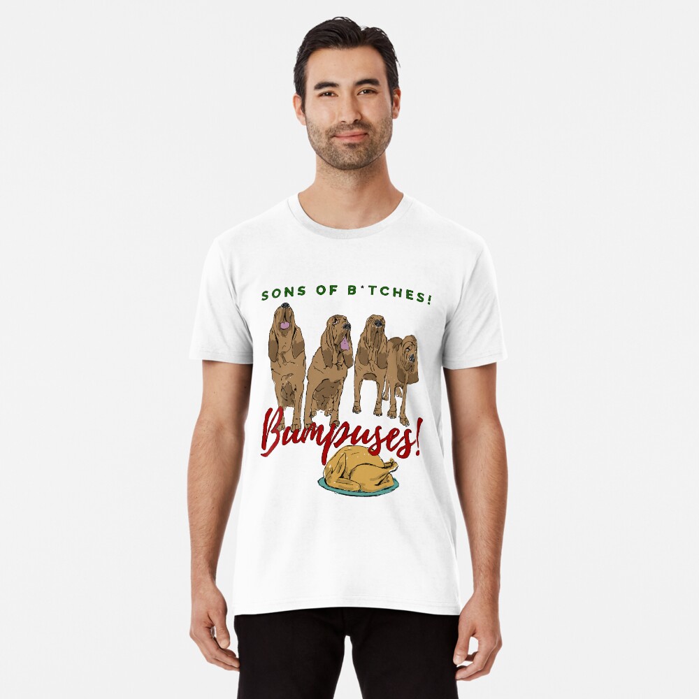 "Christmas Story Bumpuses Bloodhounds" Sticker for Sale by adrienne75 ...
