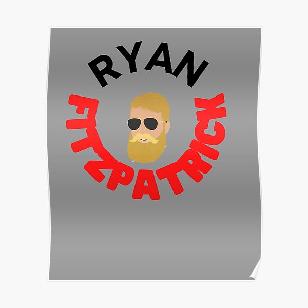 "Ryan Fitzpatrick - (jk artist)" Poster for Sale by jaivikartist ...