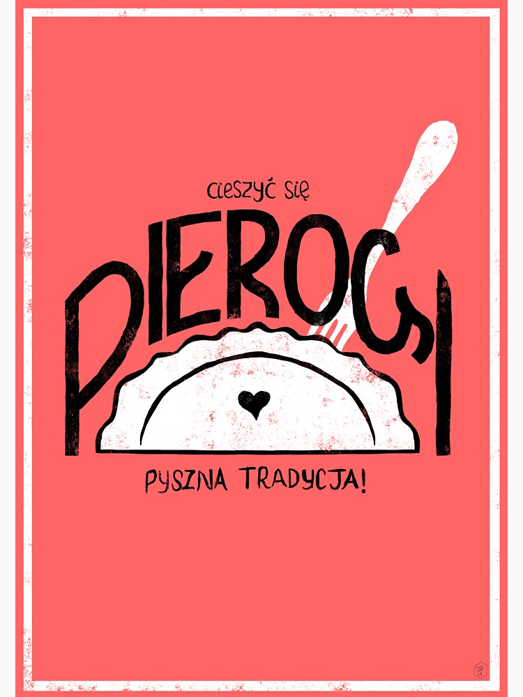 "Pierogi" Sticker for Sale by jhaugheydraws | Redbubble