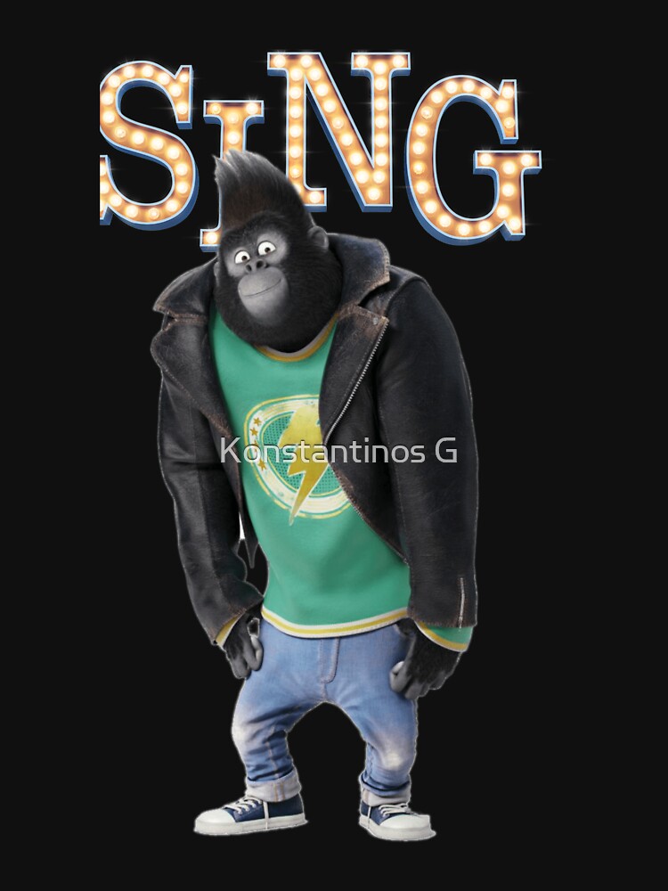"Johnny from "SING" movie" T-shirt for Sale by kgiannoudis | Redbubble ...