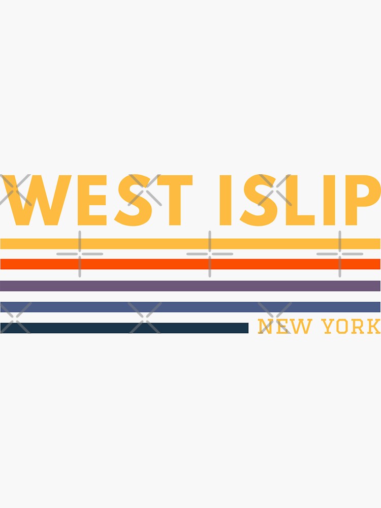 "West Islip New York" Sticker for Sale by Taumaturgo | Redbubble