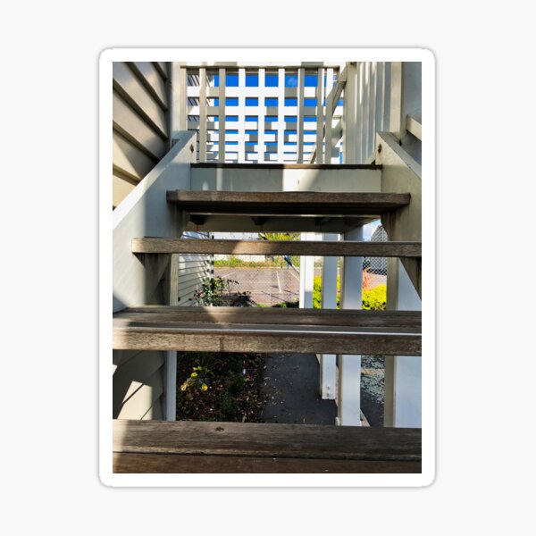 "School Building Steps" Sticker for Sale by urbanfragments | Redbubble