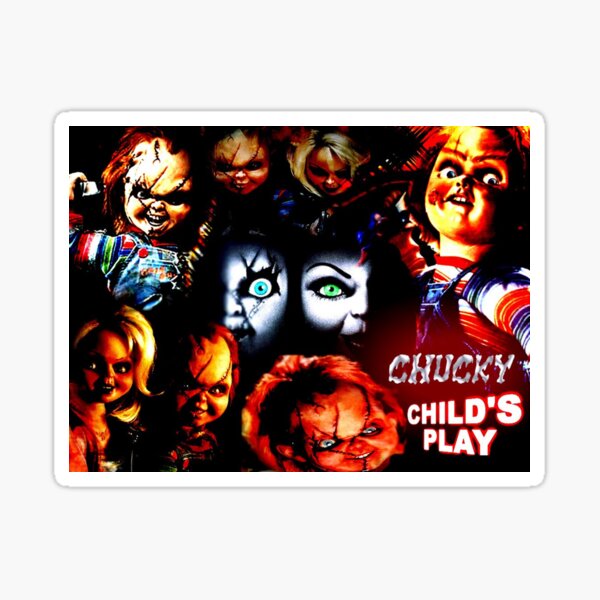 " Game of chucky" Sticker for Sale by Muntadher-Noori | Redbubble