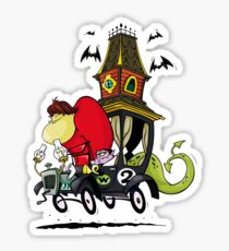 Wacky Races: Stickers | Redbubble