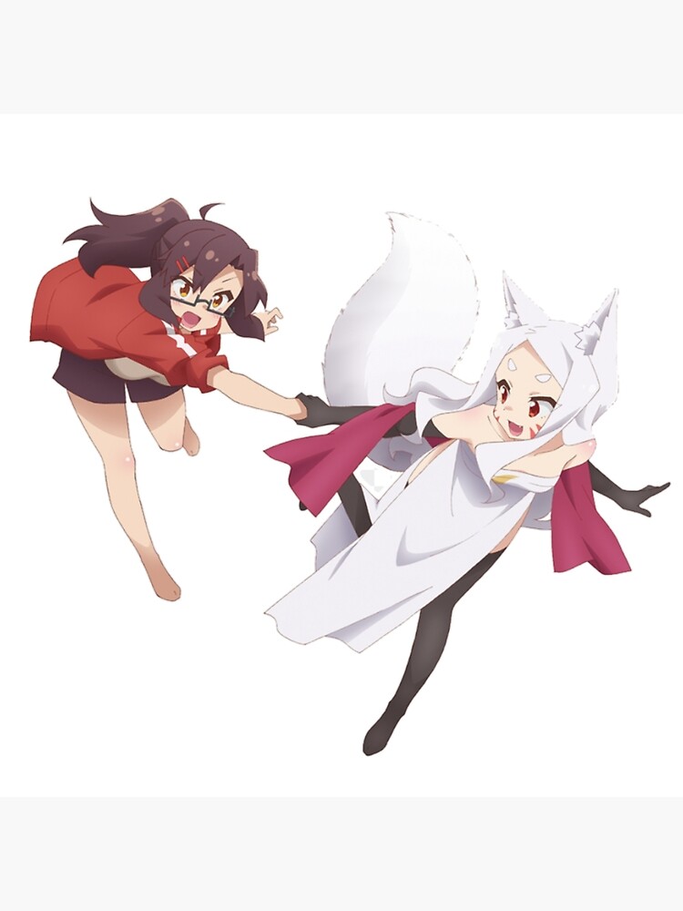 "The Helpful Fox Senko-san Shiro and Yasuko Kōenji design." Poster for ...