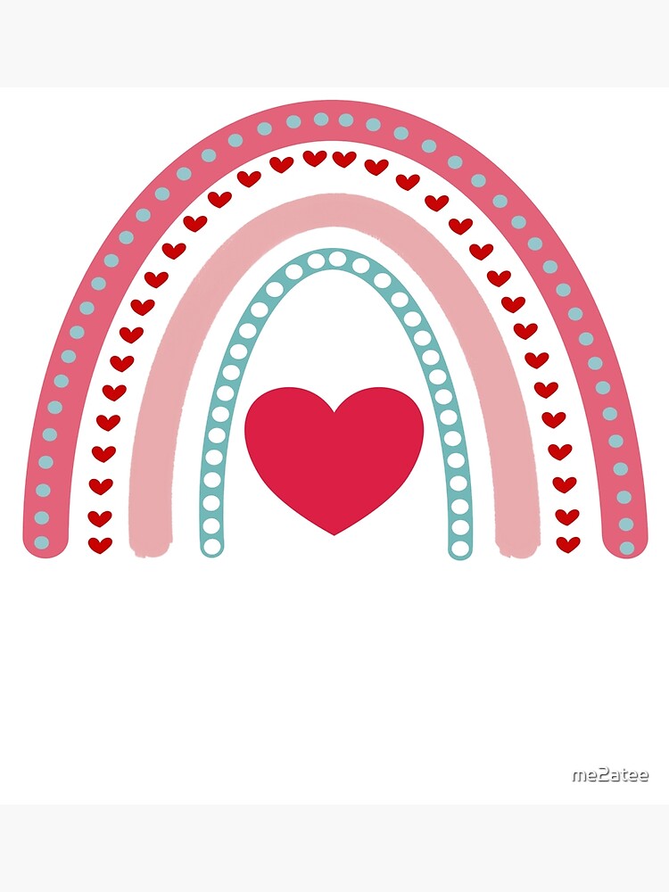 Painting Valentine Boho Rainbow Wood Cut Outs Craft Supplies & Tools ...