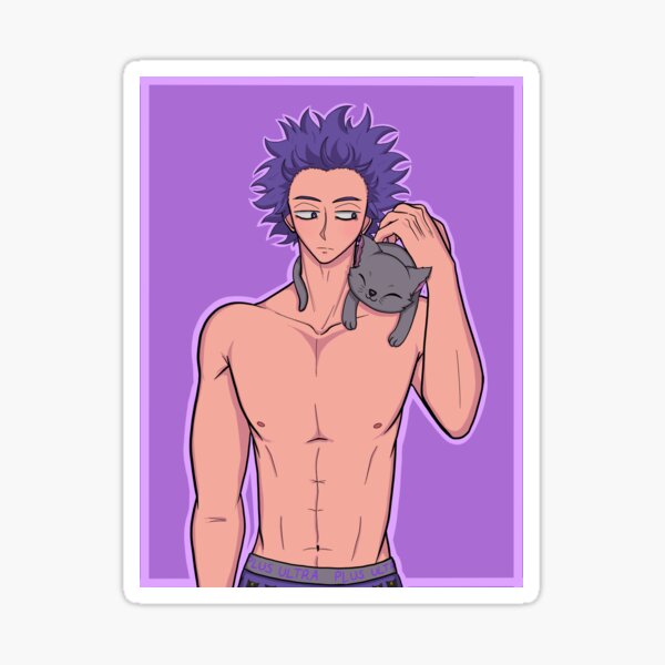 "Shinsou's Kitty Cat" Sticker for Sale by thuyvilamb | Redbubble