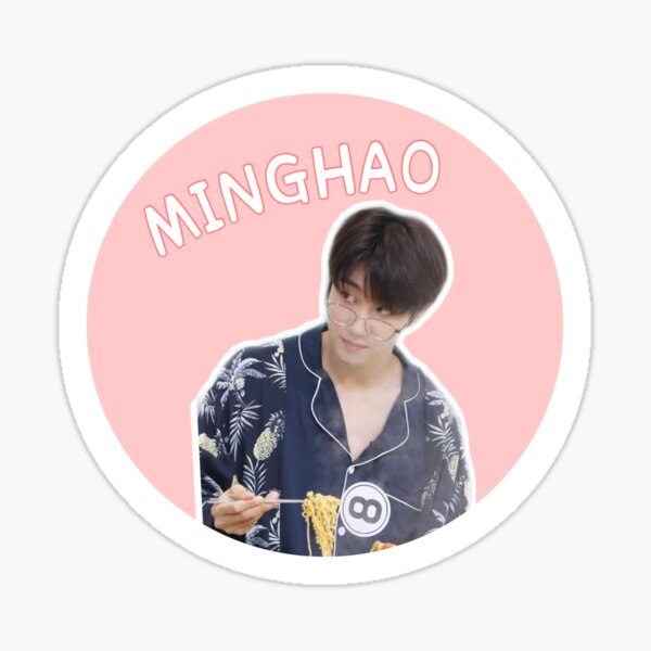 "Minghao" Sticker by msvt | Redbubble