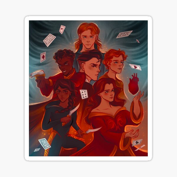 "Six of Crows" Sticker by allimaydesigns | Redbubble