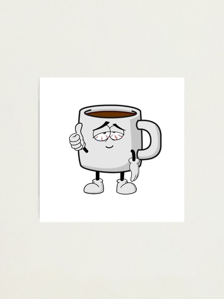 Lámina fotográfica «Morning Joe Coffee Mug Personaje de dibujos ...