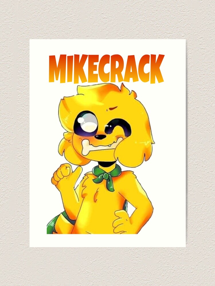 "MIKECRACK" Art Print for Sale by GadirMilenario | Redbubble