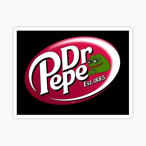 "DR PEPE" Sticker for Sale by All-About-Meme | Redbubble